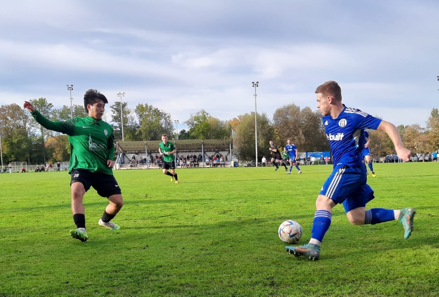 Most poprvé zabodoval, z Velvar přivezl výhru 2:0 - FK Baník Most-Souš